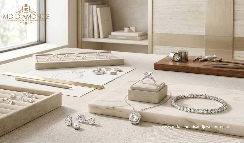 How Bespoke Diamond Jewellery Turns Personal Ideas Into Timeless Pieces?